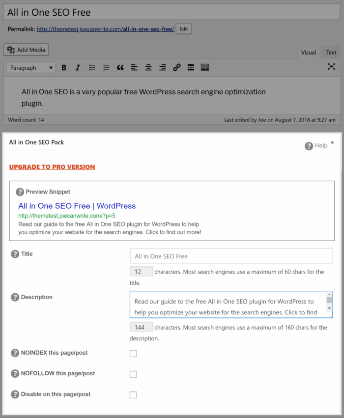 All in One SEO (Free) vs All in One SEO Premium – Is it Worth It?
